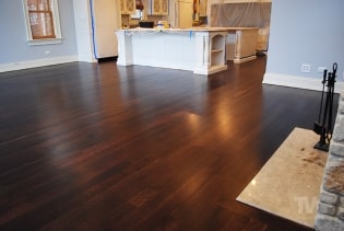 Fume + Stain + Water Based Finish