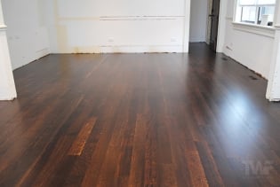 Fume + Stain + Water Based Finish